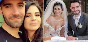 Angie Jibaja y Felipe Lazo tuvieron boda simbólica | El Popular