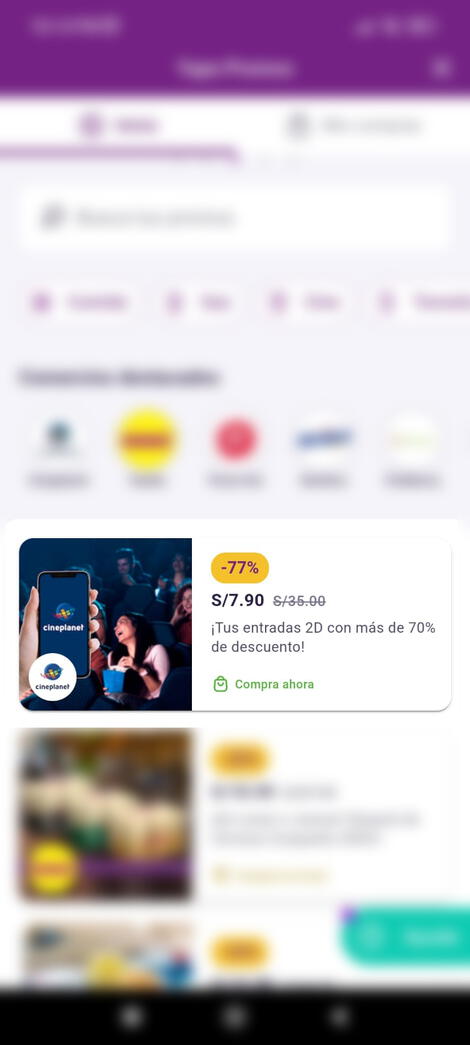 Yape lanza promo de entradas a 7,90 soles para cualquier sala de ...