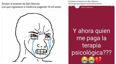 Anulan examen de San Marcos: usuarios de Twitter reaccionan con memes a ...