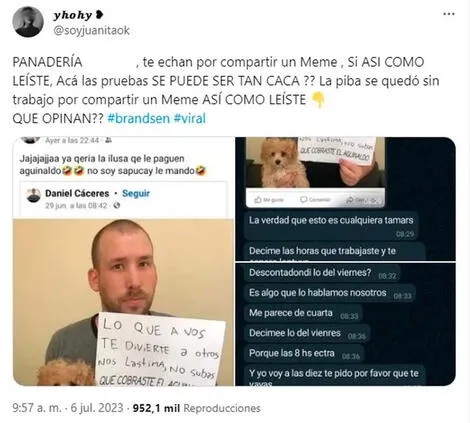 TikTok viral | Un meme en redes sociales le cuesta el trabajo a una ...