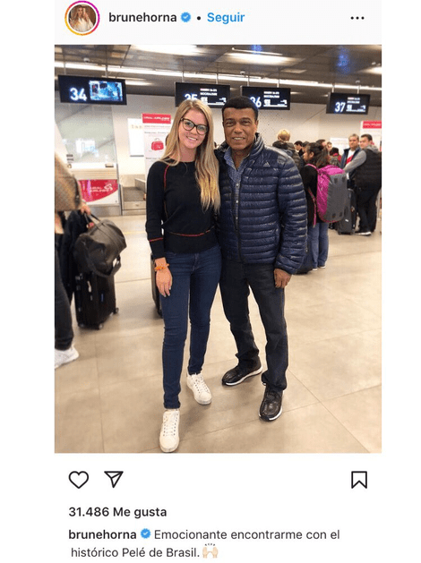 Brunella Horna Instagram viral protagoniza meme tras la muerte de Pelé ...