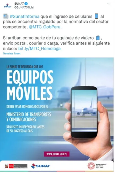 ¿Qué hará el MTC con los iPhone 14 que varios ciudadanos trajeron del ...