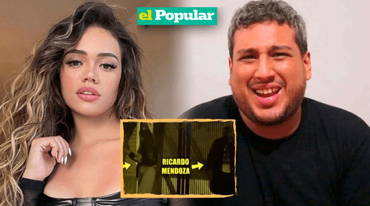 Recontra Cercanos Mayra Goñi Y Ricardo Mendoza Son Captados Pasando La