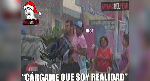 Reimond Manco víctima de memes tras aparecer ebrio y en brazos de taxista