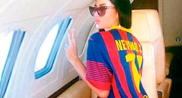 Soraja Vucelic se pone chompa de Neymar | El Popular