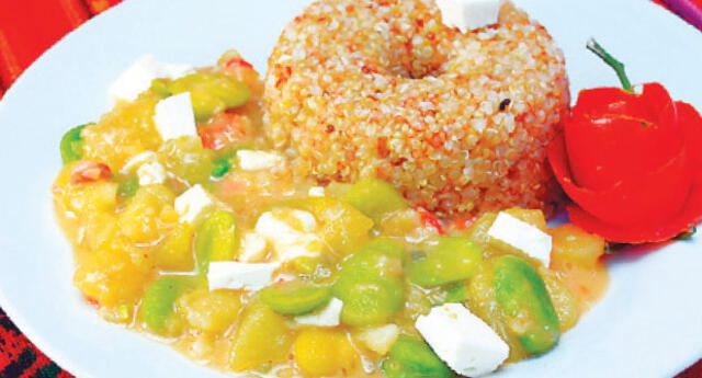 Kapchi de habas con quinua: como hacer Kapchi de habas con quinua ...