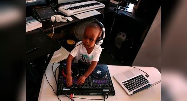 DJ bebé de 2 años es sensación en las redes sociales | El Popular