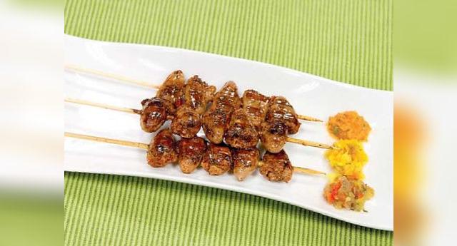 La receta popular: corazón de pollo a la parilla | El Popular