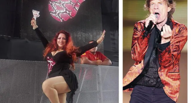 Rolling Stones: Monique Pardo acabó con ampollas y dolor en el cuerpo ...