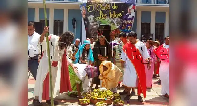 Semana Santa: "Cristo Cholo", realiza homenaje a la Pachamama (FOTOS ...