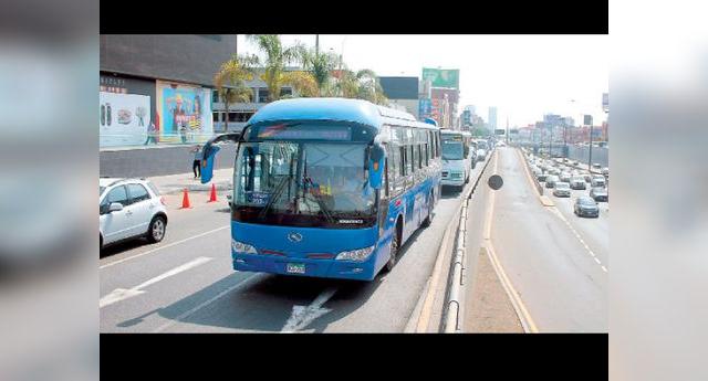 Lima: más de cien buses azules dejarán de circular hoy en dos ...