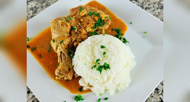 Receta Popular: Pollo en salsa de maní | El Popular