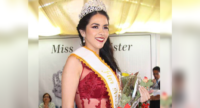 Eva Barrón fue elegida la mujer más bella de Ancash | El Popular