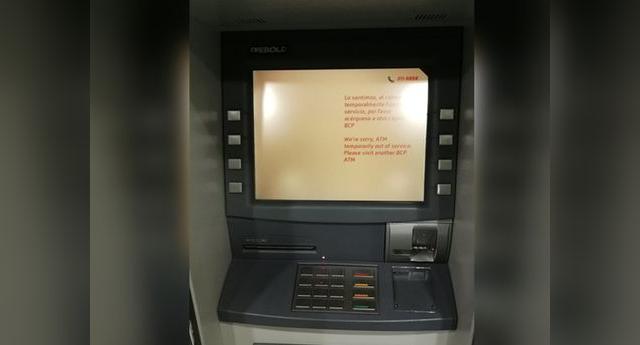BCP: Usuarios reportan problemas en cajeros y agentes del BCP