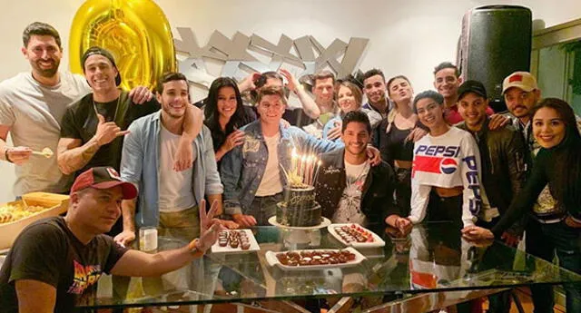 Ignacio Baladán | Chico reality celebró su santo con novia, Mario e ...