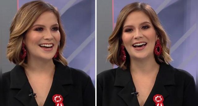 Tatiana Alemán debutó en la conducción de Cuarto Poder junto a ...