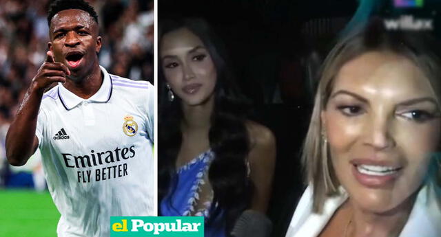 Camila Escribens| Jessica Newton enfrenta a reportero de Amor y fuego por la Miss Perú 2023 tras ...