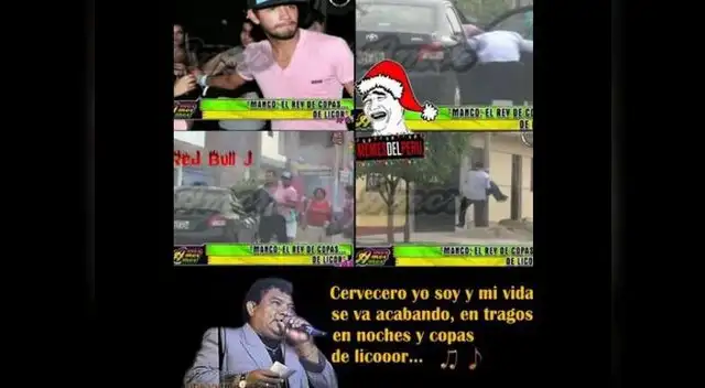 Reimond Manco víctima de memes tras aparecer ebrio y en brazos de ...