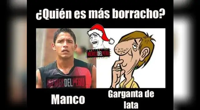 Reimond Manco víctima de memes tras aparecer ebrio y en brazos de ...