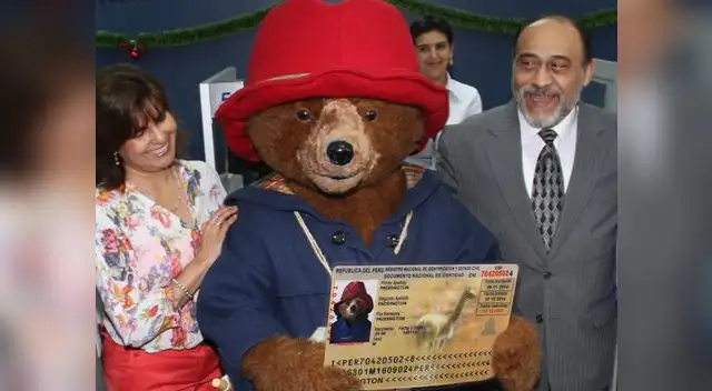 Reniec: Oso Paddington ya tiene DNI amarillo | El Popular