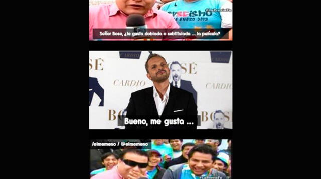 Miguel Bosé protagoniza jocosos memes tras cuadrar a periodistas | El ...