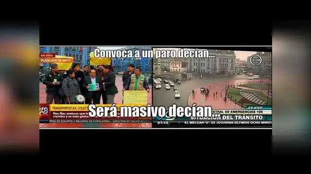 Memes para reírse de fallido paro de transporte en Lima | El Popular