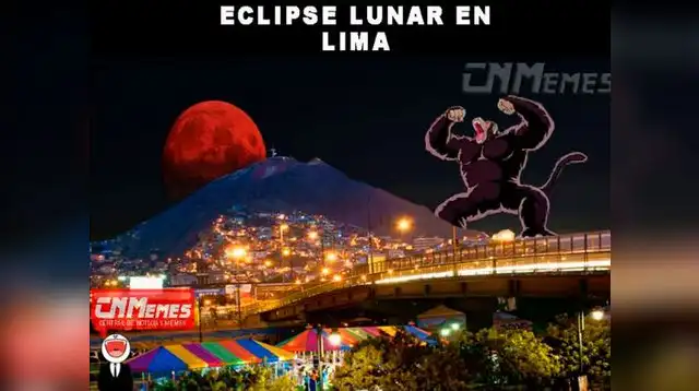 La Luna Roja: memes sobre eclipse ya circulan por las redes sociales ...