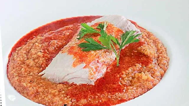 Pepián rojo de pescado | El Popular