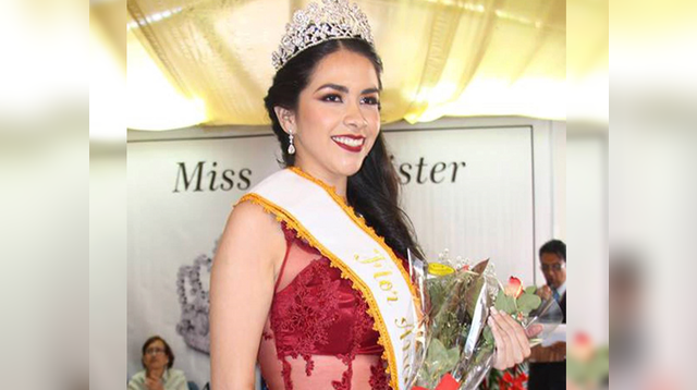 Eva Barrón fue elegida la mujer más bella de Ancash | El Popular