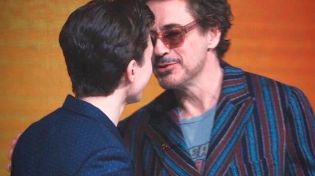 Avengers: Endgame | Robert Downey Jr. recibe saludo de sus compañeros de Avengers | Bromance en ...