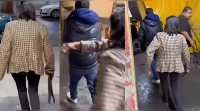 TikTok viral: Señora, con correa en mano, encuentra a su hijo en ...