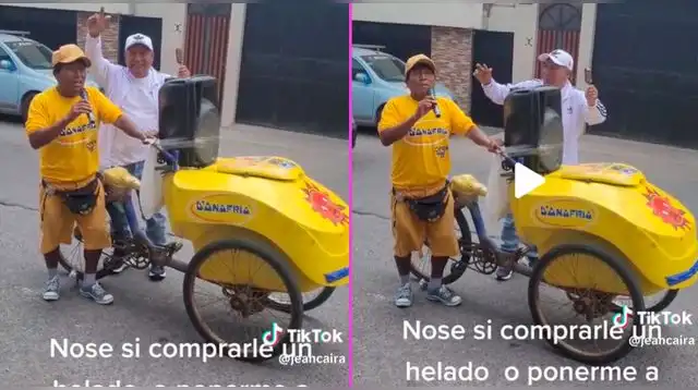 TikTok viral: Heladero de D'Onofrio vende a ritmo de Toño Centella y la ...