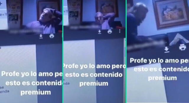 Tiktok Viral Profesor Sufre Aparatosa Caída En Plena Clase En Vivo Y