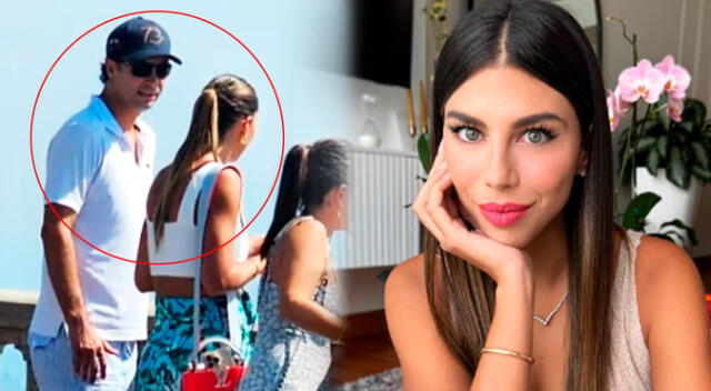 Alondra García Miró fue captada junto a su novio Francisco Alister ...