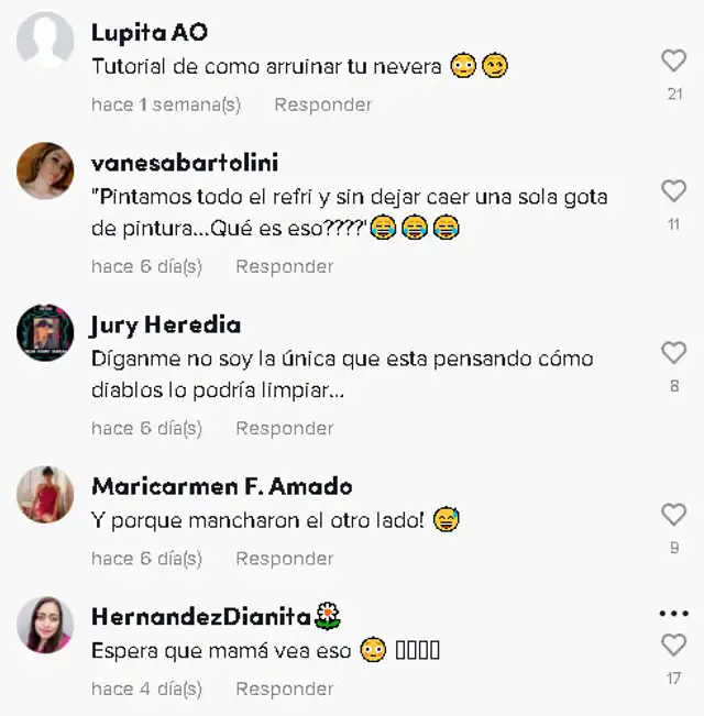 TikTok viral: Quiso pintar su refrigeradora, sorprende con resultado ...