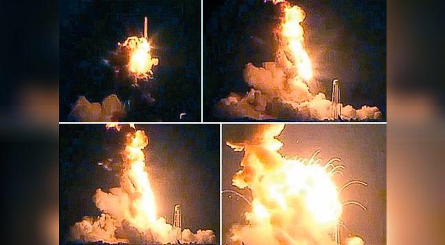 NASA: Cohete explota segundos después del lanzamiento (VIDEO)
